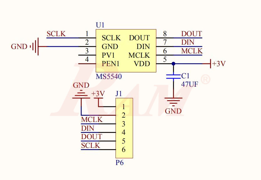 Waterproof Depth Sensor Module MS5540C | RAM Electronics website